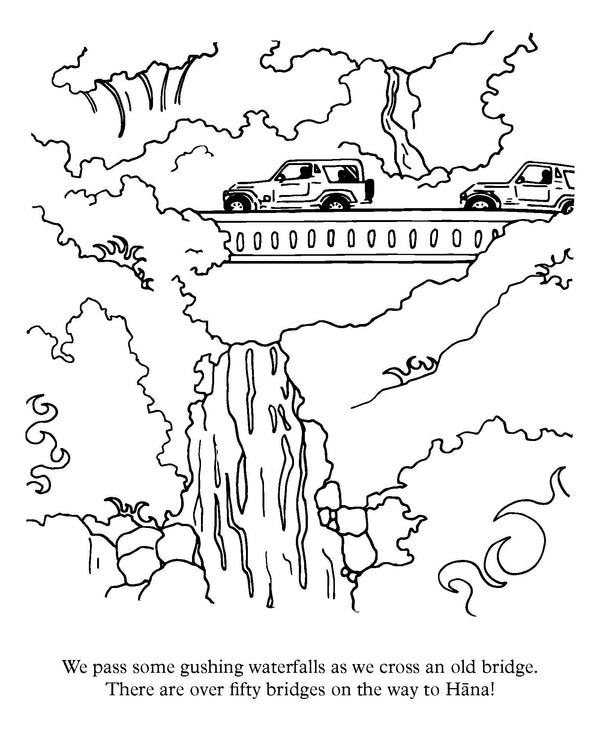 Road to Hāna Coloring Book - Hana Tonic